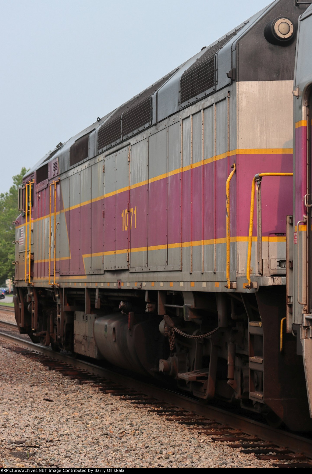MBTA 1071 - rear view - to Boston